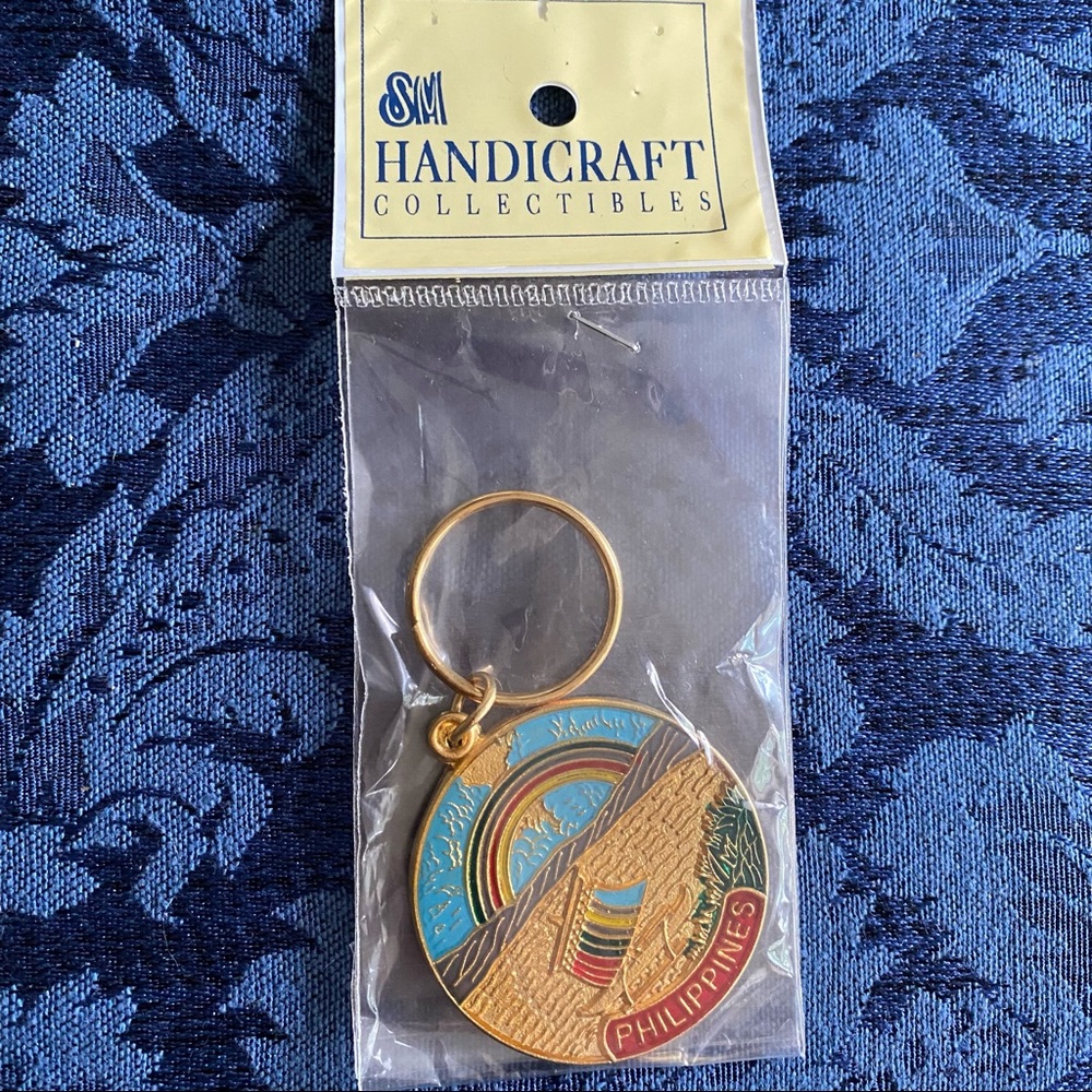 Vintage Keychain Philippines, Gold Tone, Never Out Of… - Gem
